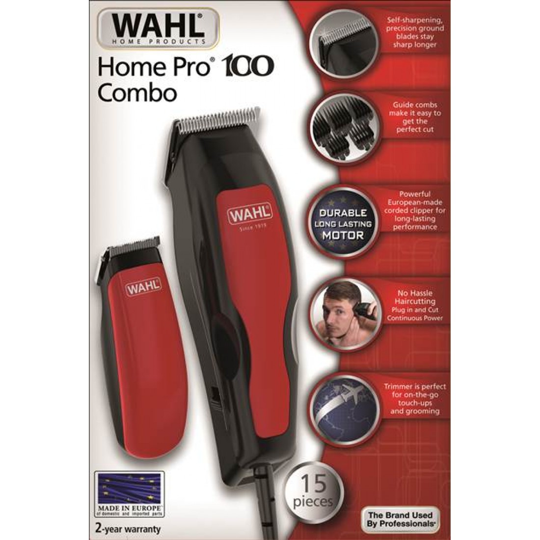 WAHL Cortapelos Home Pro 100 (COMBO)
